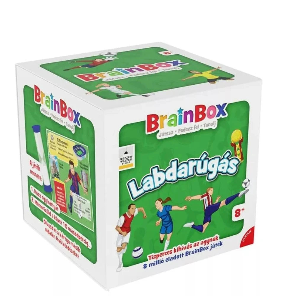 Brainbox: Labdarúgás(Foci), magyar nyelvű társasjáték – Játszma webáruház