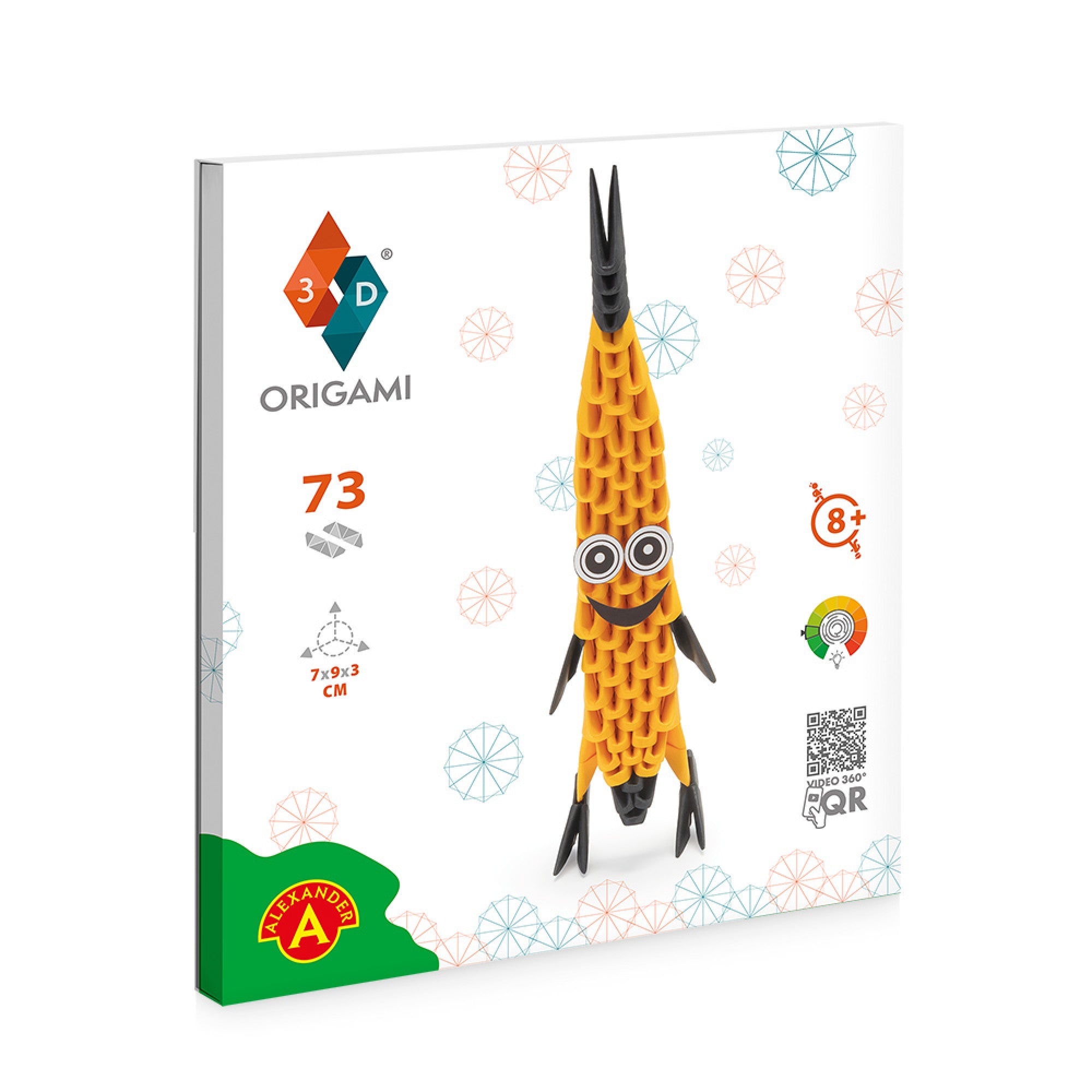 Origami 3D Banán, 73 darabos – Játszma webáruház