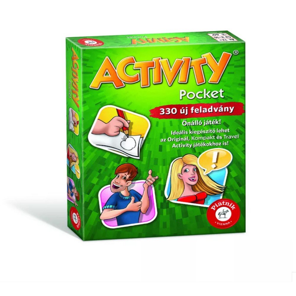 Activity Pocket, magyar nyelvű társasjáték – Játszma webáruház