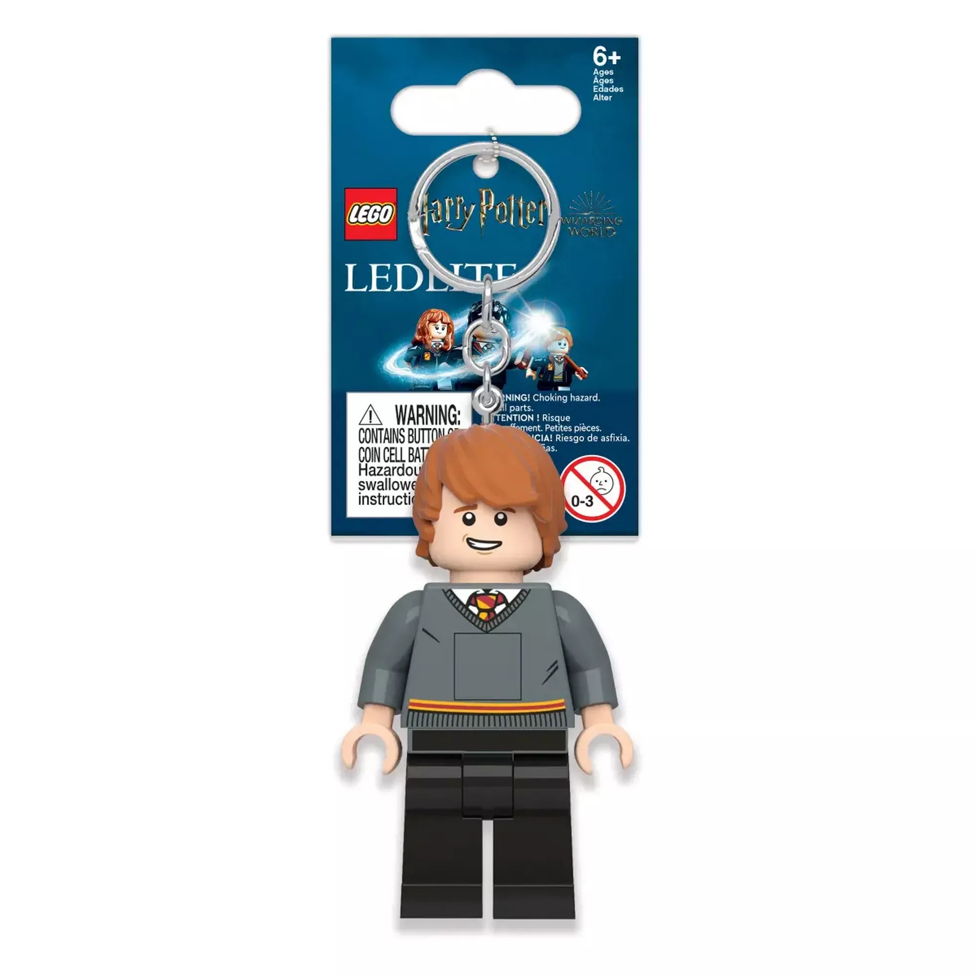 LEGO Harry Potter: Ron Weasley világító kulcstartó, KE200 – Játszma ...