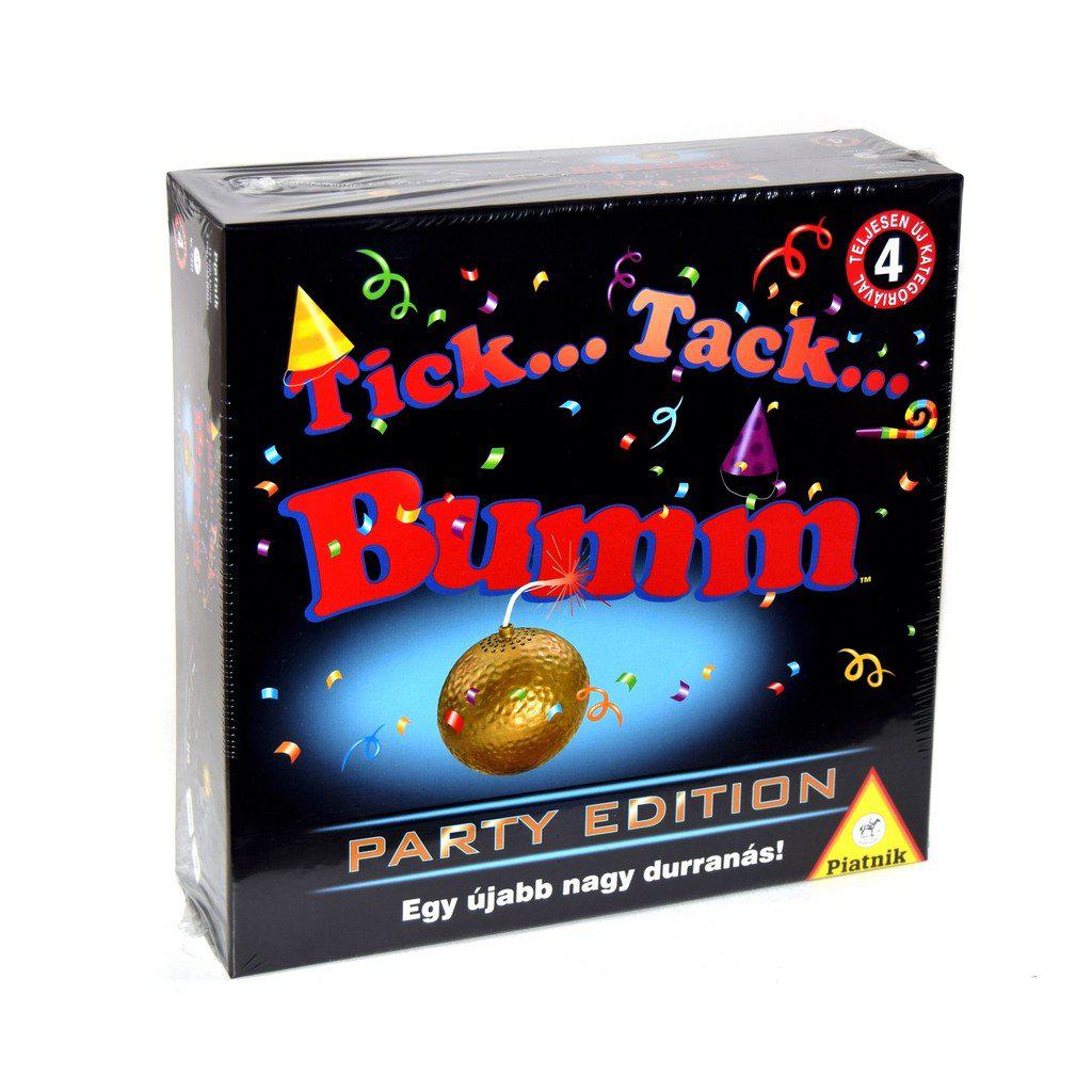Tick Tack Bumm - Party edition magyar nyelvű társasjáték – Játszma ...
